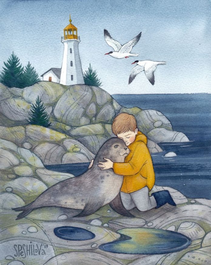 Anna Speshilova met en scène des personnages entourés d'animaux dans un ...