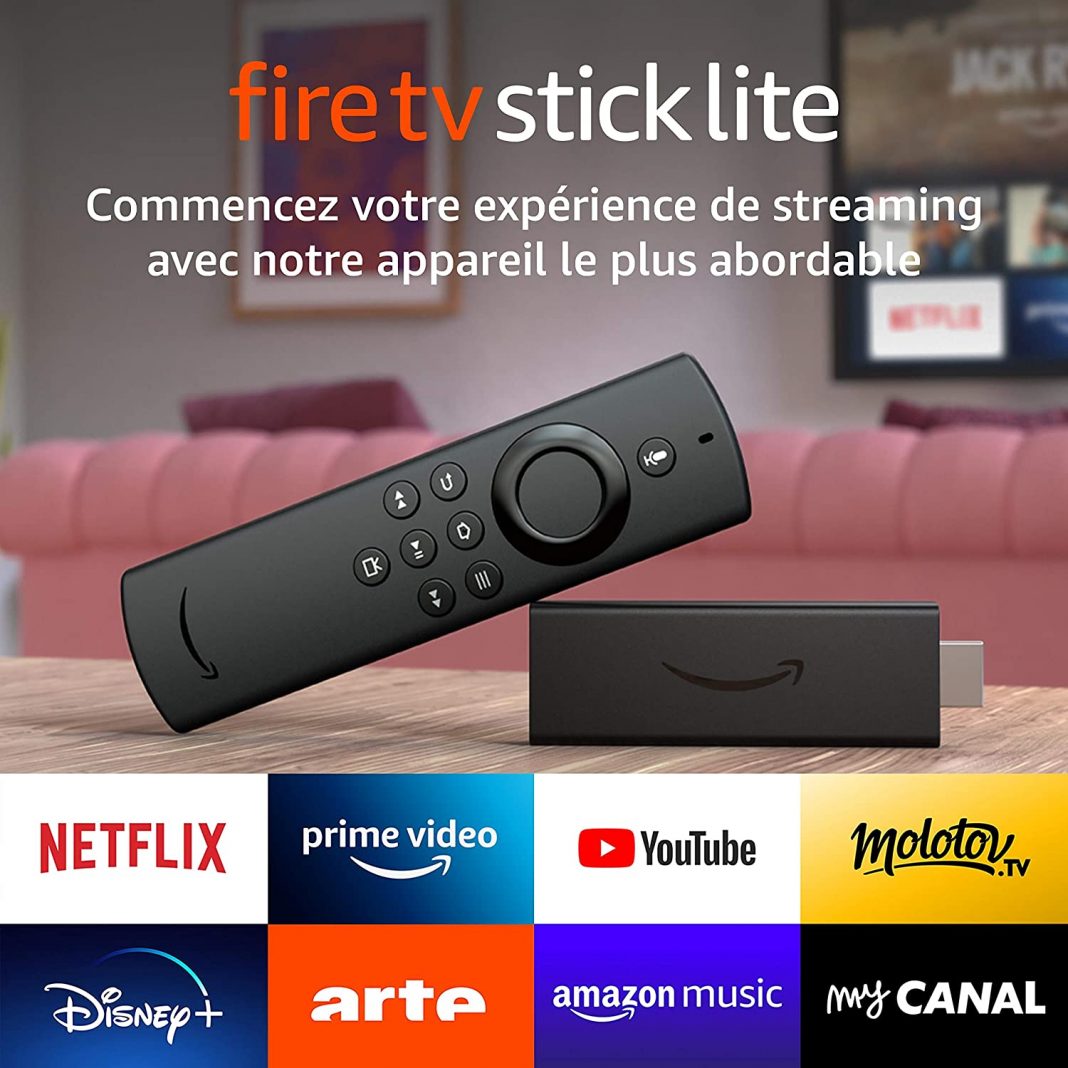Profitez du streaming avec Fire TV Stick Lite et sa télécommande vocale ...