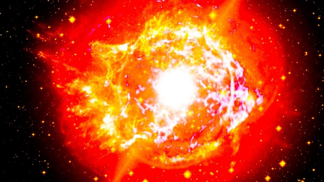 Une hypernova rare détectée pour la première fois aux frontières de la ...