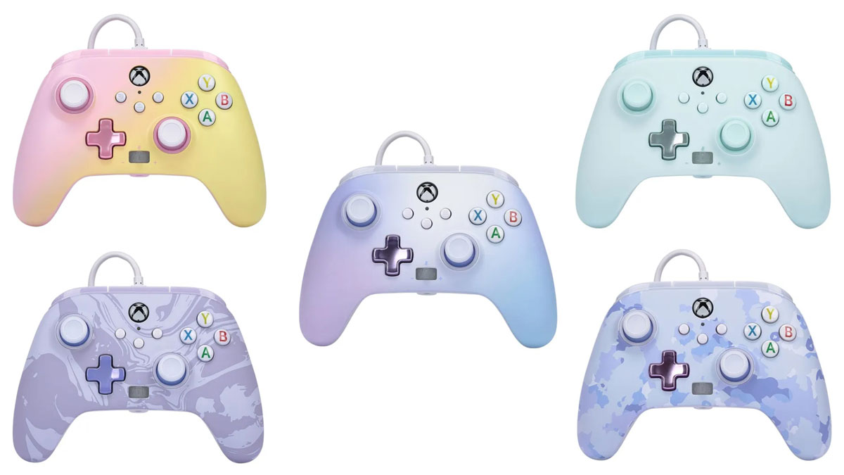 Microsoft unveils new pastel-colored controllers to celebrate the ...