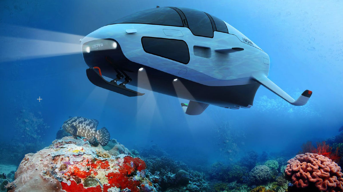iSpace2o dévoile le premier hydroptère submersible au monde