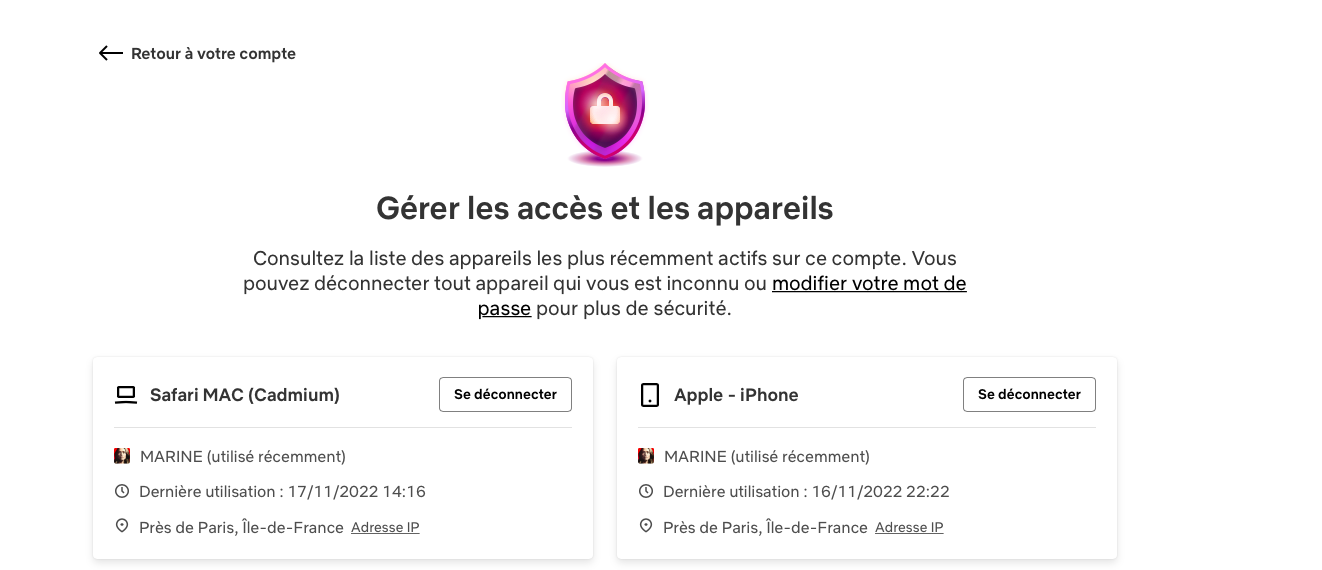 Netflix : cette nouvelle fonctionnalité permet de déconnecter ceux qui ...