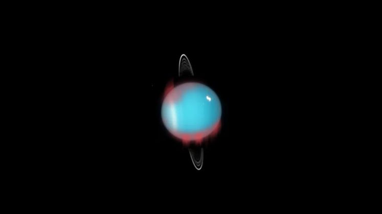 Première observation d'une aurore infrarouge sur Uranus