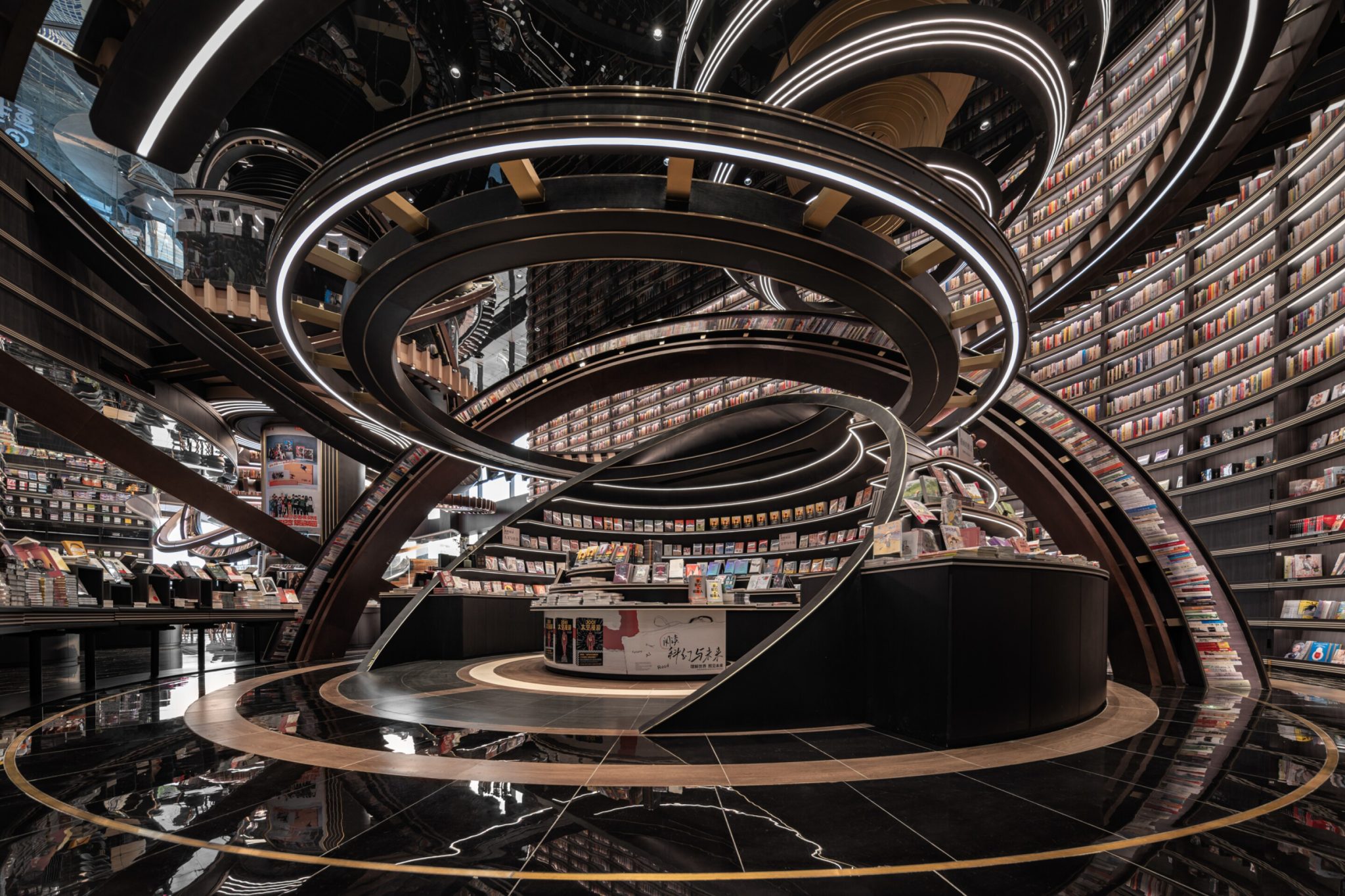 Cette bibliothèque en Chine au design ingénieux va vous redonner goût à la lecture