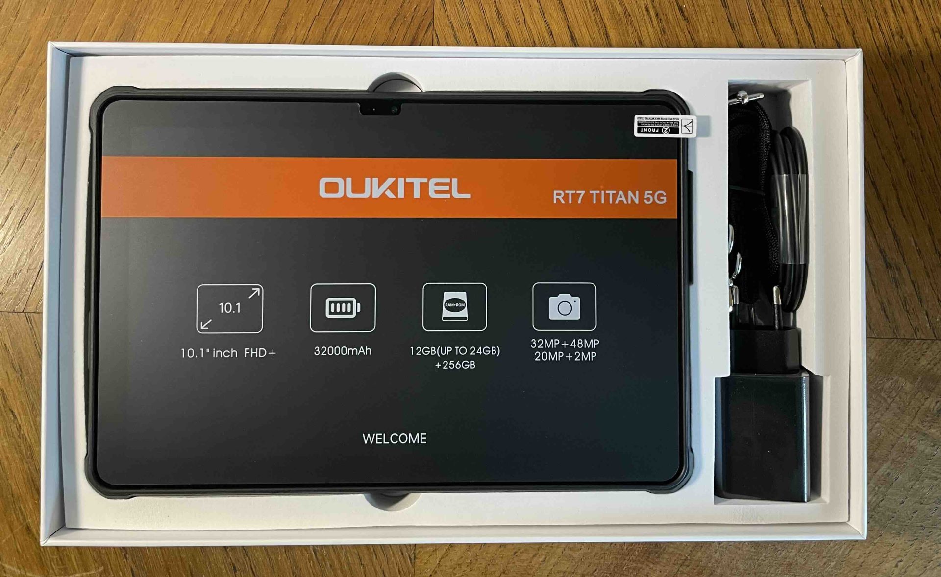 Test et avis : Oukitel RT7 Titan 5G, une tablette ultra-robuste pour ...