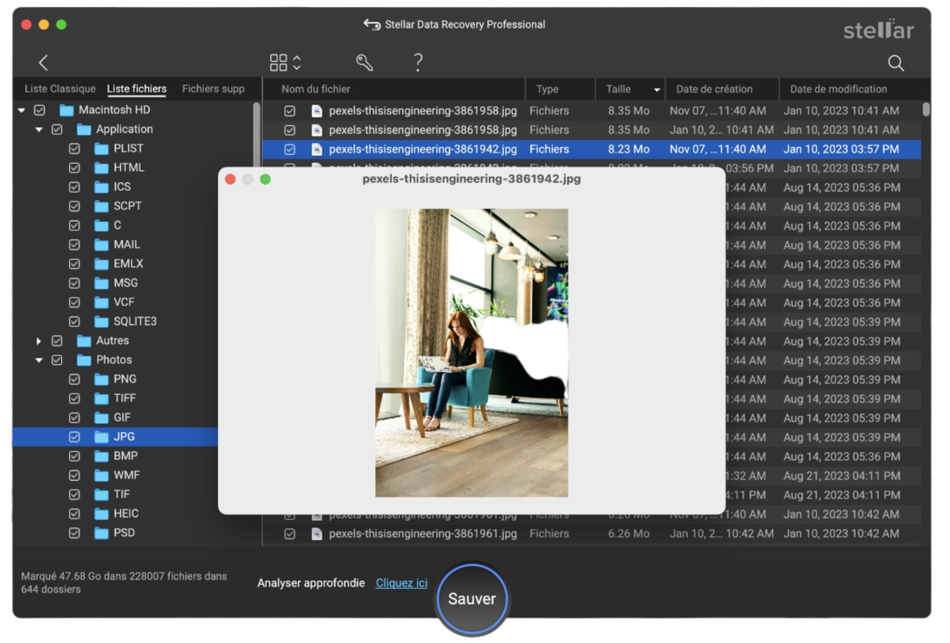Test et avis sur le logiciel Stellar Data Recovery : récupération ...