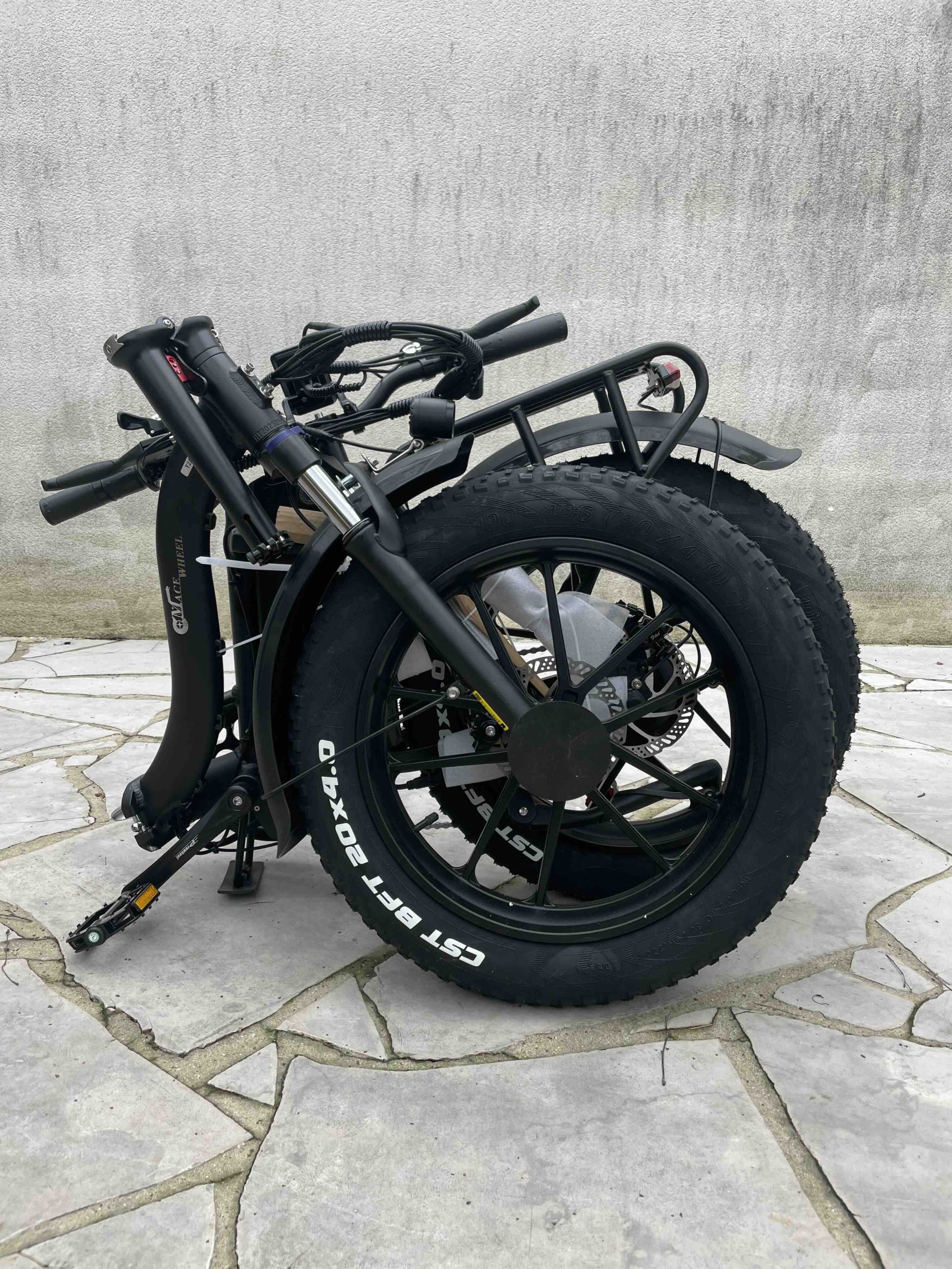 CMACEWHEEL Y20 : Avis complet sur le Fat Bike électrique pliable de 750 W