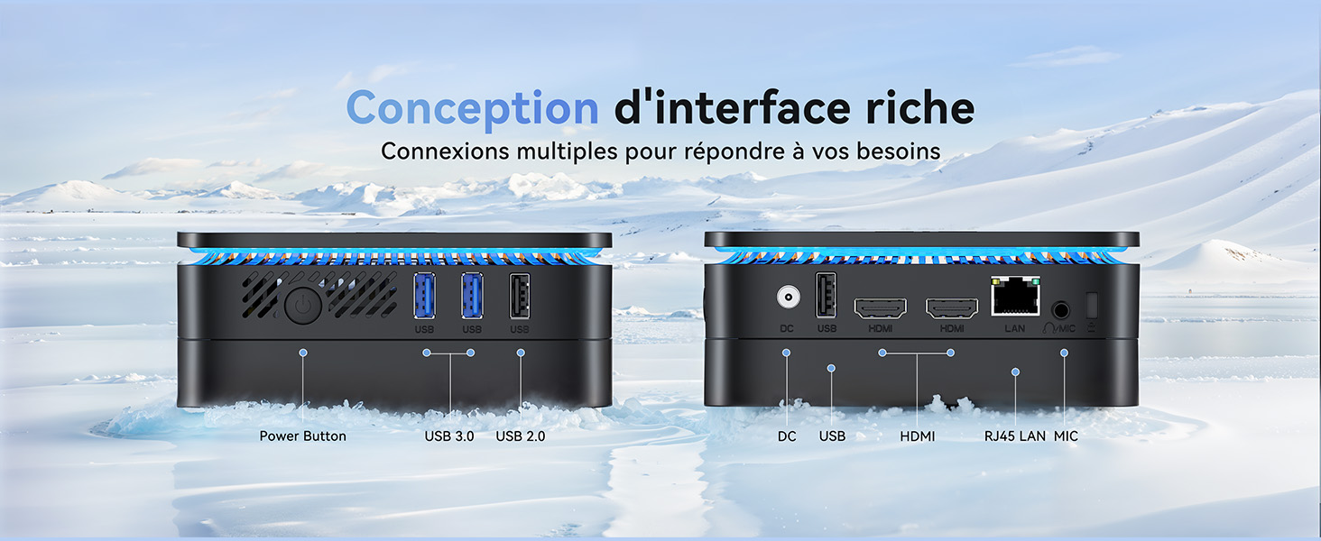 Test du mini PC NiPoGi AK1 Plus : Une solution compacte et abordable ...
