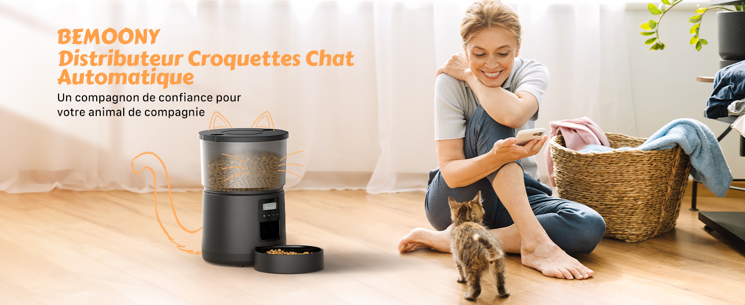 Ce distributeur automatique de nourriture pour votre animal est à prix ...