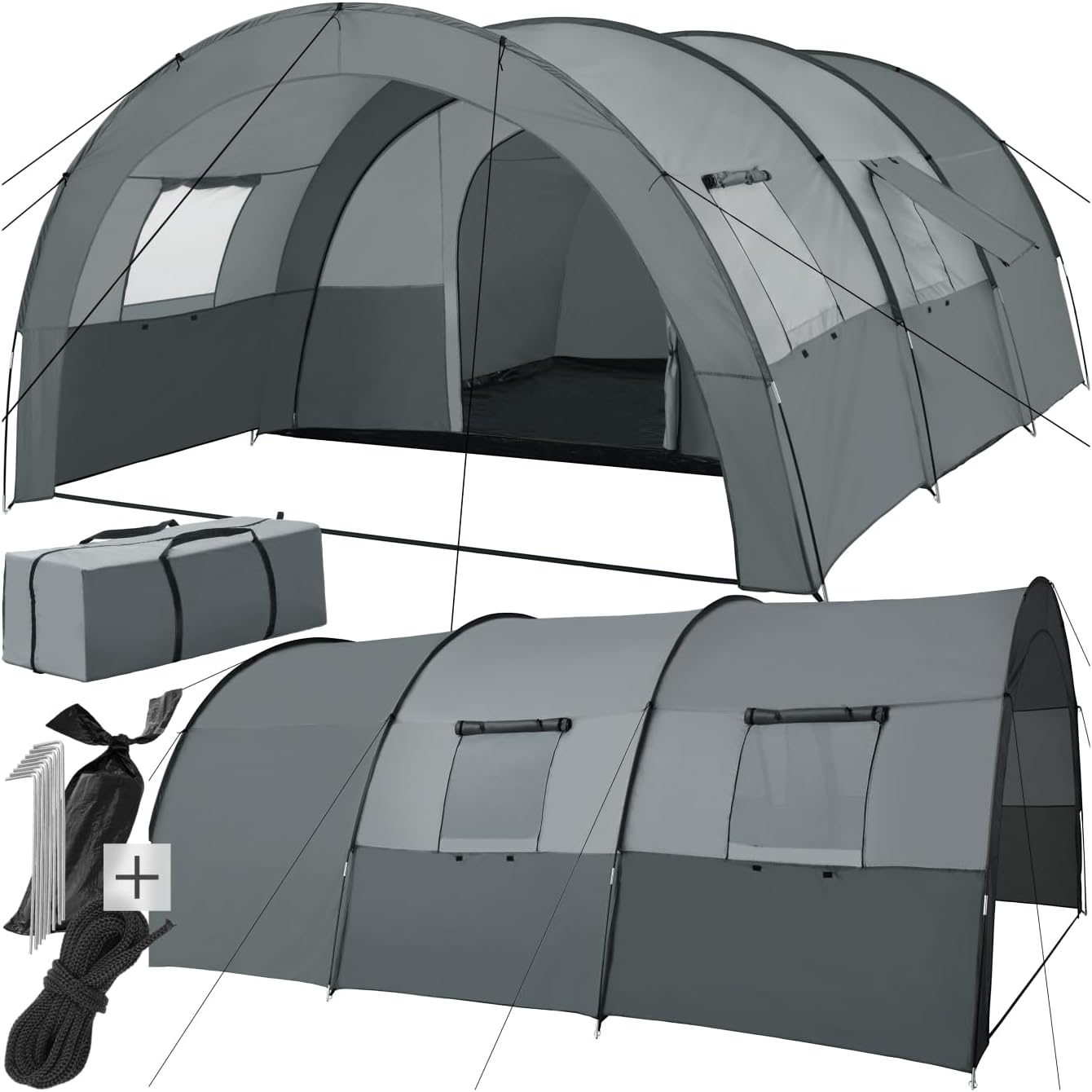 Cette tente ultra-pratique est idéale pour les passionnés de camping