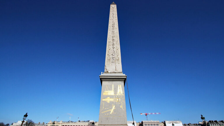 Un égyptologue découvre un message caché sur l'obélisque de la Concorde