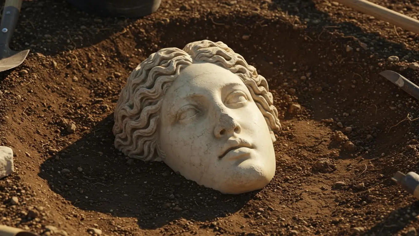 Une découverte archéologique rarissime : le visage d’une femme vieille ...