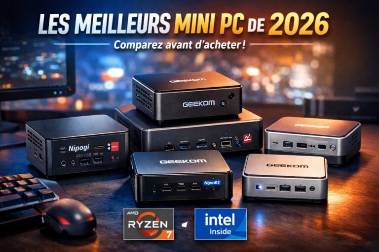 Comparatif meilleurs mini PC 2026 – Tests complets